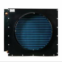 China Modern Design Air Cooled Refrigerator Condenser High Efficiency U-Shaped Copper Tube Aluminum Fin Refrigeration Equipment for sale