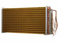 China High Quality Aluminum Copper Tube Air Cooled Condenser High Efficiency U-Shaped for Industrial Refrigeration Air Heating/Cooling for sale