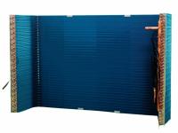 China High Quality Aluminum Copper Tube Air Cooled Condenser High Efficiency U-Shaped for Industrial Refrigeration Air Heating/Cooling for sale