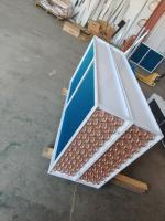China Customized Evaporator Condenser Finned Tube Type Heat Exchanger Condenser for Air Conditioning Equipment for sale