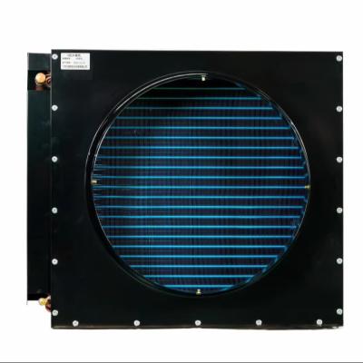 China Factory Price High Efficiency Refrigerator Spare Part Condenser Copper Tube Air Conditioning One Fan with Shell 1 Year Warranty for sale