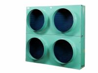 China Factory Direct Sale Air Cooled High Efficiency Condenser 4 Fans Evaporator Coil Aluminum Copper for Refrigeration Cold Rooms for sale