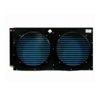 China High Quality Energy Saving High Efficiency U-Shaped Aluminum Fin Copper Tube Air Cooled Refrigeration Condenser for sale