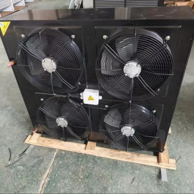 China New Design High Efficiency Air Cooled Industrial Refrigeration Condenser with Aluminum & Copper Tube U-Shaped for Cold Storage for sale
