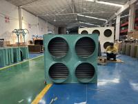 China Low Noise High Efficiency Air Cooled Condenser Aluminum Copper Tube U-Shaped Heat Exchanger for Cold Storage Freezers 1 Year for sale