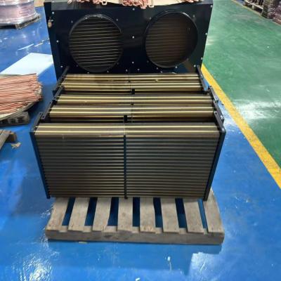 China Factory Wholesales Price OEM Air Cooled Aluminum Copper Finned Tube Refrigeration High Performance Condenser Heat Exchanger 1 for sale
