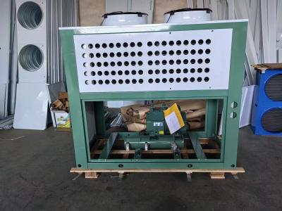 China Modern Design High Efficiency High Performance Air Cooled Condenser Aluminum Copper Tube U-Shaped Design Refrigeration Parts for sale