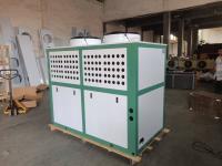 China Modern Design High Efficiency High Performance Air Cooled Condenser Aluminum Copper Tube U-Shaped Design Refrigeration Parts for sale