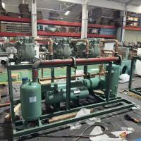 China Heat Exchange Equipment Cold Room Condenser Unit Chiller Refrigeration Condensing Unit for Storage Room for sale
