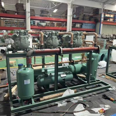 China Heat Exchange Equipment Cold Room Condenser Unit Chiller Refrigeration Condensing Unit for Storage Room for sale