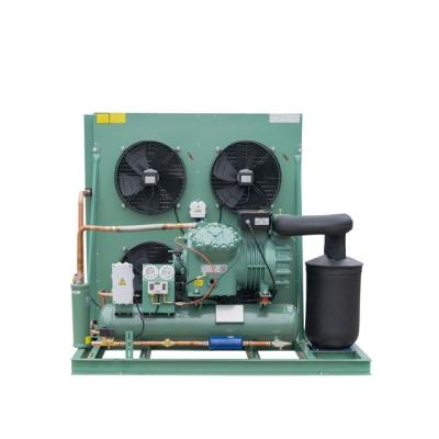 China Factory Wholesale 15HP Semi-Hermetic Air Cooled Cooling Compressor System Motor for Cold Storage Room Freezer R404a Refrigerant for sale
