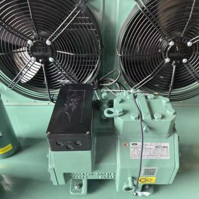 China High Quality High Performance Motor-Driven Air Cooled Heat Exchanger Condensing Unit for Industrial Refrigeration 2HP-50HP for sale