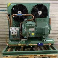 China Hot Sale High Performance 20HP Medium Temperature Semi-Hermetic Piston Compressor Motor Air Condenser Cooler Unit R404a for sale