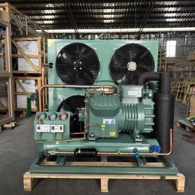 China High Quality 25HP Semi Hermetic Piston Low Temperature Compressor Motor Air Cooled Condensing Unit R404a Refrigerant 1 Year for sale
