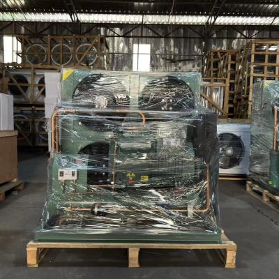China Factory Direct Sales 10HP Semi-Hermetic Compressor Condensing Unit Motor R404a Refrigerant Air Cooled for Cold Storage Rooms for sale