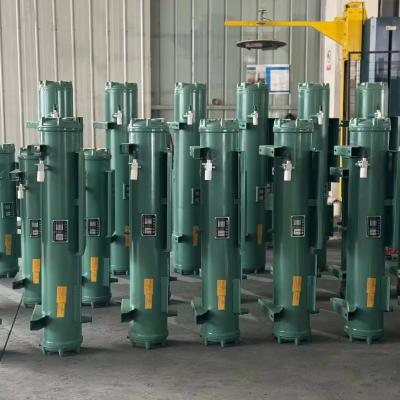 China KUB New Home Use Aluminum Shell Tube Sea Water Cooled Condenser Marine Refrigeration Compressor Hotels Retail 3hp~100hp 1 Year for sale