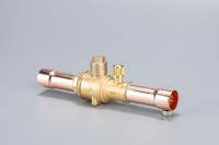 China HONGSEN QFT Model Durable Copper Ball Valve ID 6.50mm for Refrigeration & A/C Systems R22/R134A Etc. 0.3kg with 1 Year Warranty for sale