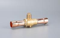 China HONGSEN QFT Model Durable Copper Ball Valve ID 6.50mm for Refrigeration & A/C Systems R22/R134A Etc. 0.3kg with 1 Year Warranty for sale