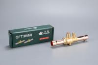 China HONGSEN QFT Model Durable Copper Ball Valve ID 6.50mm for Refrigeration & A/C Systems R22/R134A Etc. 0.3kg with 1 Year Warranty for sale