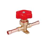 China HONGSEN KM-3/8SAE Diaphragm Hand Shut-Off Valve New Condition HVACR Components for Refrigeration Advertising Industry 1 Year for sale