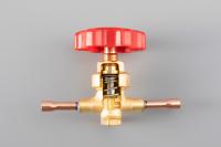 China HONGSEN KM-3/8SAE Diaphragm Hand Shut-Off Valve New Condition HVACR Components for Refrigeration Advertising Industry 1 Year for sale