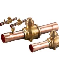 China HONGSEN HBC Manual Shut-Off Ball Valve With Bi-Directional Flow for HVAC and Refrigeration Systems for sale