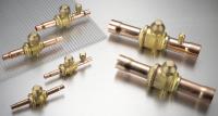 China HONGSEN HBC Manual Shut-Off Ball Valve With Bi-Directional Flow for HVAC and Refrigeration Systems for sale