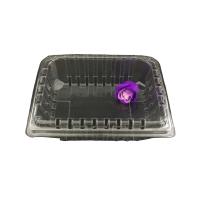 China 48oz Takeaway Plastic Food Container With Lids 184*84mm for sale