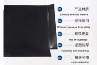 China 0.6-1.2mm Resist Moisture HDPE Plastic Slip Sheets For Pallets for sale