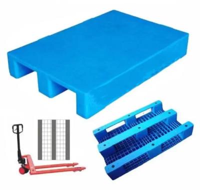 China Cheap Wholesale Stackable Plastic Pallet 1500*1200cm Euro Heavy Duty 3ton Replace Wooden Pallet for sale