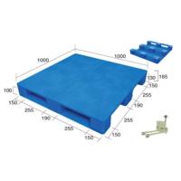 China Source Manufacturer Of Pallet Heavy Duty 3 Ton 1200x1000 Plastic Pallet for sale
