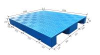 China Moisture Proof Single Faced EPP Pallet Recyclable 1200*1000*150mm Euro Plastic Pallet for sale
