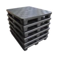 China EPP Foam Two Way Entry Cold Storage Plastic Pallets Single Faced for sale