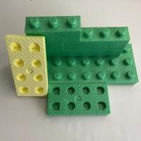 China Educational Purposes EPP Toys Modern Buildings EPP Blocks Nontoxic for sale