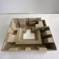 China 100% Recycled Molded Pulp Moulded Pulp Packaging For Printer Packaging for sale