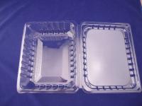 China Strawberry Plastic Packaging Boxes PET Clamshell Containers for sale