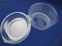 China Clear Disposable Salad Containers Bowls With Lids 18oz 48oz 64oz for sale