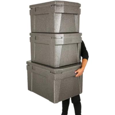 China Disposable EPP Box Freeze Food Storage Expanded Polypropylene Box for sale