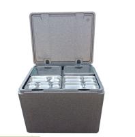 China OEM ODM 25L/35L/50L EPP Insulated Box For Food Shipping for sale