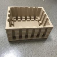 China 100% Recycled Molded Pulp Moulded Pulp Packaging For Printer Packaging for sale