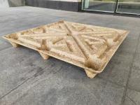 China Durable compressed wood pallets with expansion rate below 5 percent suitable for long distance transportation and internal for sale