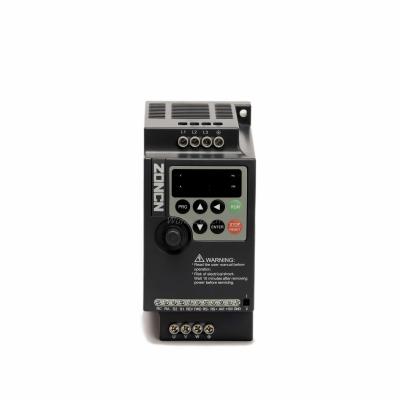China ZONCN NZ200 Inverter Low Voltage Cutoff 220V 0.4KW 1 Phase Input and 3 PH Output for sale