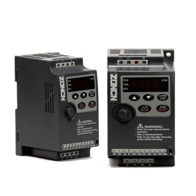 China 3.7kw 220v VFD Inverter Single Phase 5hp Variable Frequency Drive With CE for sale