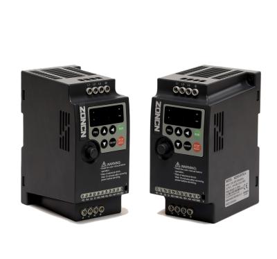China 0.75kw 380v Three Phase Frequency Inverter VFD ZONCN NZ200 Series 1hp Variadores for sale
