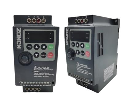 China 3 Phase 5hp 380v Variable Frequency Drive 3.7kw VFD 50hz 60hz Vector Control Inverter for sale