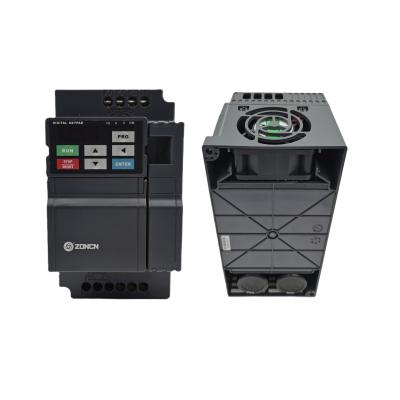 China 3 Phase Input 220v VFD Drive Inverter 1.5kw 2HP 50hz 60hz Frequency Converter for sale