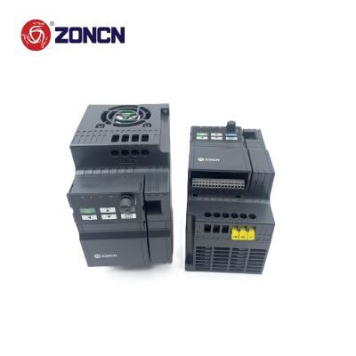 China 220v 3phase variable frequency drives 0.75kw VFD inverter 1hp for sale