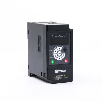 China China VFD Factory ZONCN 0.75kw 1.5kw Variable Frequency Drive 1hp 2hp for sale