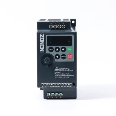 China Chinese Inverter VFD 380v Three Phase Variable Frequency Drives 0.75kw 1.5kw for sale