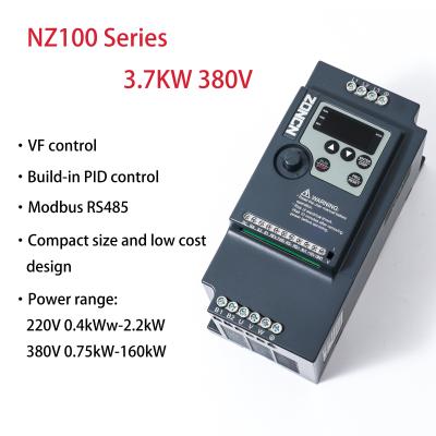 China 3.7KW Variable Frequency Drives Vfd Converter Inverter 380V Low Voltage Ac Drives Vf Control for sale